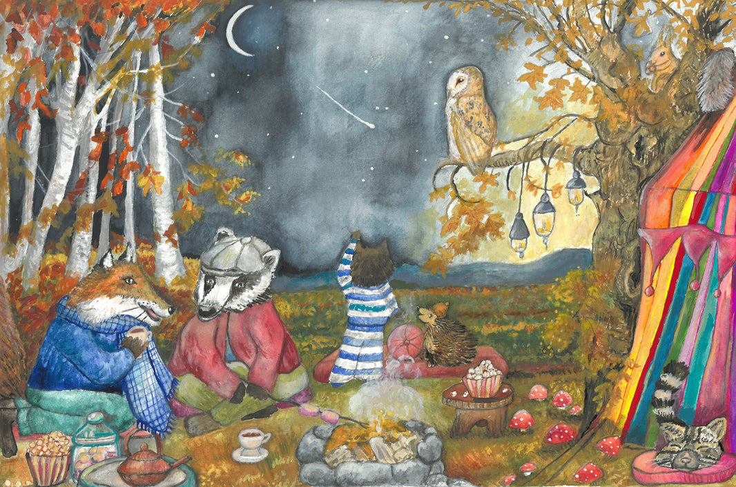 Saga in Paint by Paula Isobel Brown